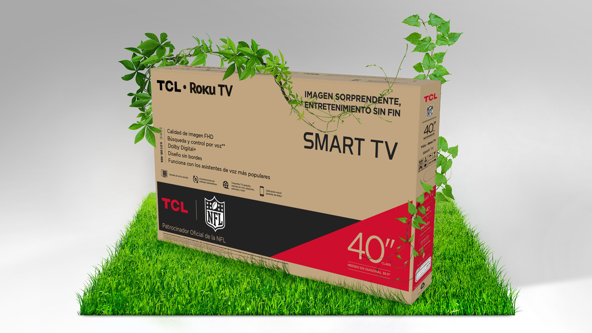 TCL S310R-FHD ROKU TV-TV de 43/40 Pulgadas | TCL México